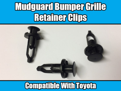 10x Clips For TOYOTA Push Type Retainer 52161-16010 Mudguard Bumper ...