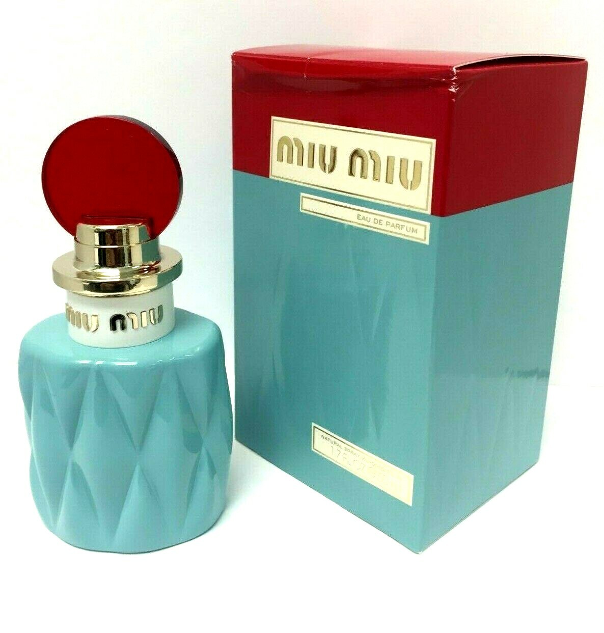 Miu Miu by Miu Miu 1.7oz EDP Women's perfume damaged box No Cellophane ...