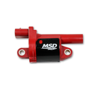 MSD GM Gen V Blaster Ignition Coil Red 8-Pack Round For Chevrolet, GMC ...