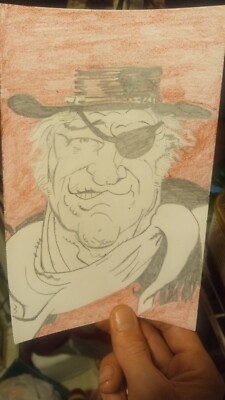 John Wayne Rooster Cogburn True Grit Drawing | eBay