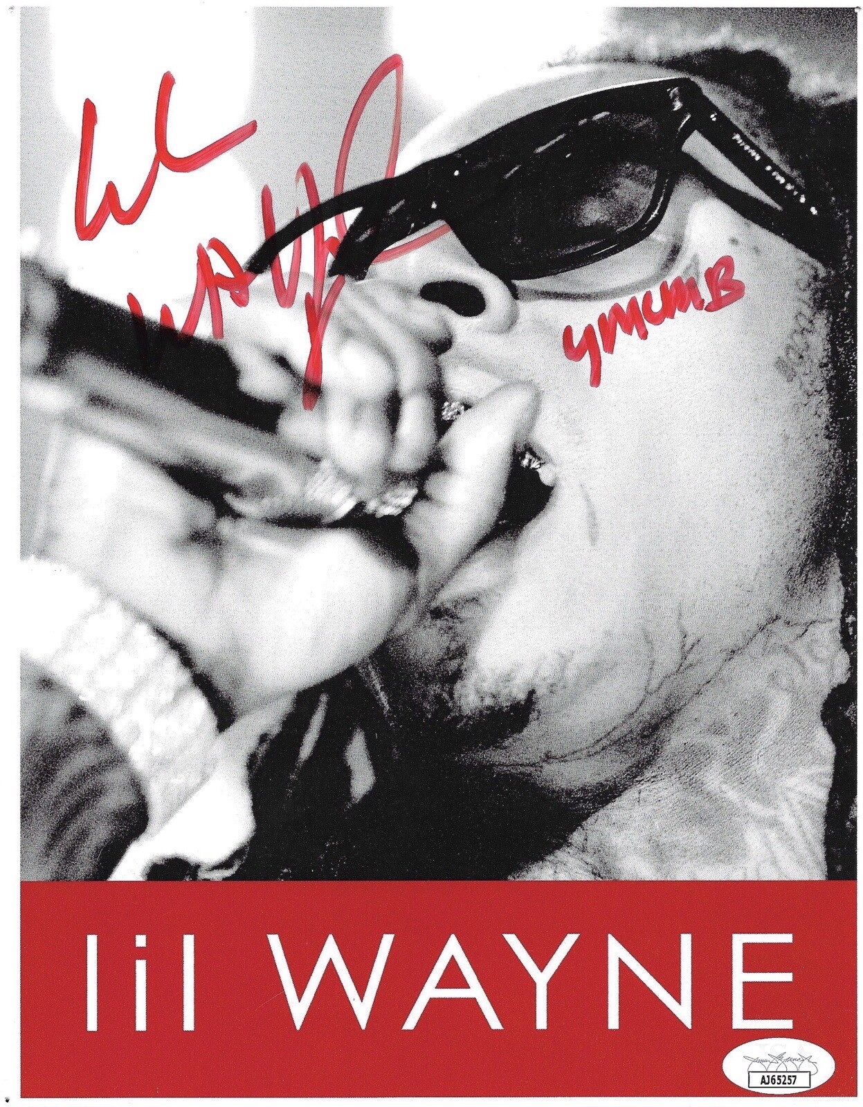 Lil Wayne Signed Autograph 8x10 Photo JSA COA Tha Carter Weezy Rapper ...