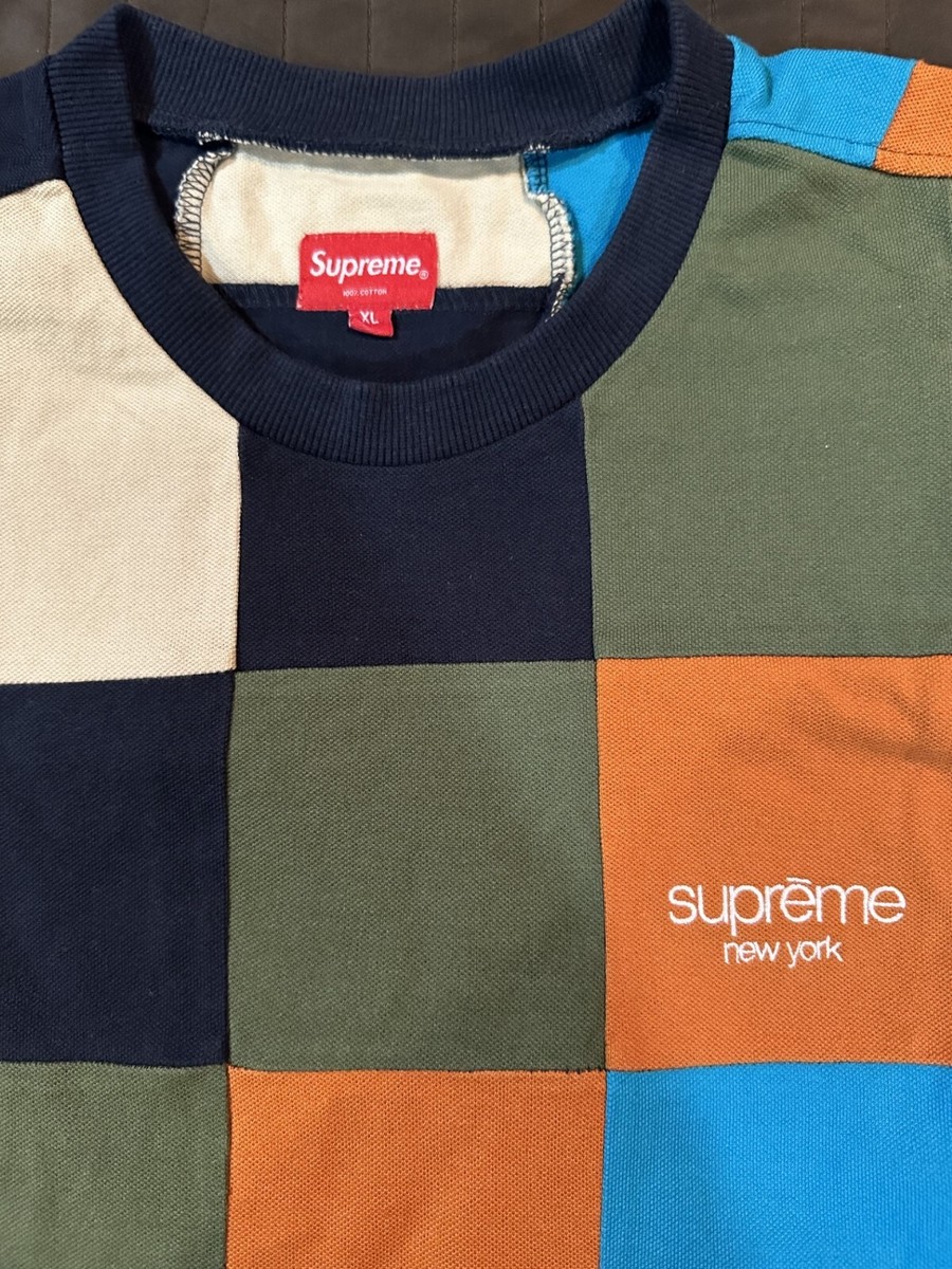Supreme Patchwork Pique T shirt | eBay Supreme Patchwork Pique T shirt | eBay