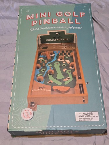 Mini Golf Pinball Challenge Cup Wooden By The Games Cupboard | eBay