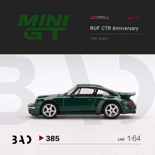 MINI GT 1:64 RUF CTR Anniversary Irish Green LHD Model Car in box | eBay