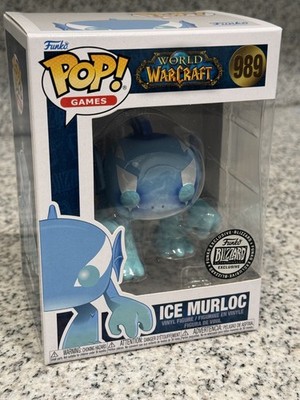 Funko Pop World of Warcraft ICE MURLOC #989 Blizzard Exclusive NO CODE ...