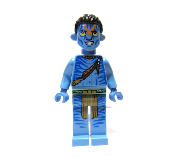 LEGO Jake Sully Avatar Minifigure, Na'vi, Orange Face Paint (atv011 ...