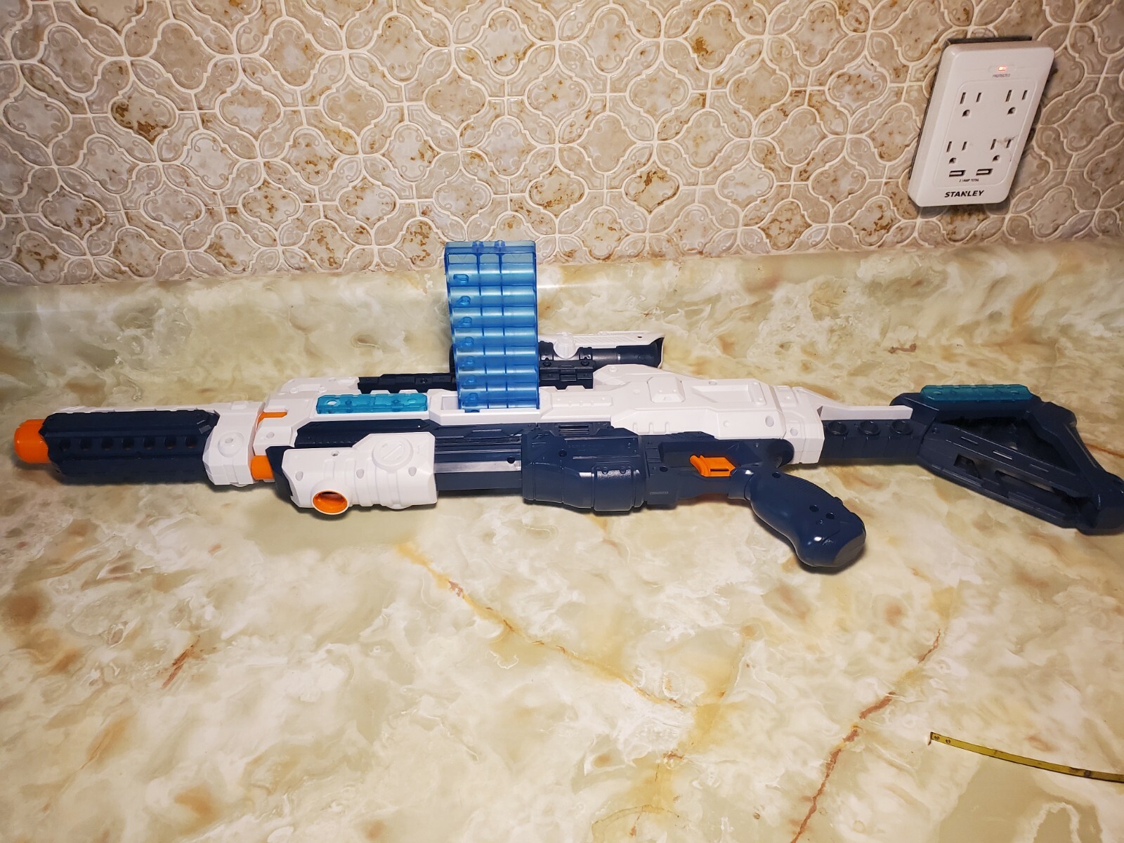 Zuru XSHOT- Sniper Rifle w/ Scope, 10 shot Mag, Pump Action. 32" ~ Hard ...