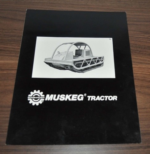 Bombardier Muskeg Tractor Crawler All Terrain Vehicle Brochure Prospekt ...