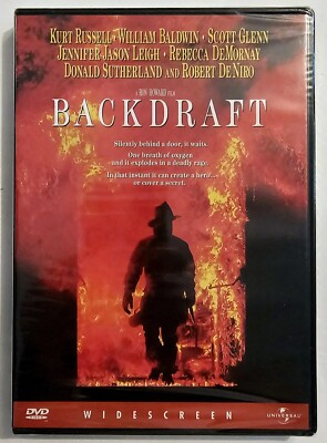 BACKDRAFT DVD WIDESCREEN KURT RUSSELL ROBERT DENIRO BRAND NEW FAST ...