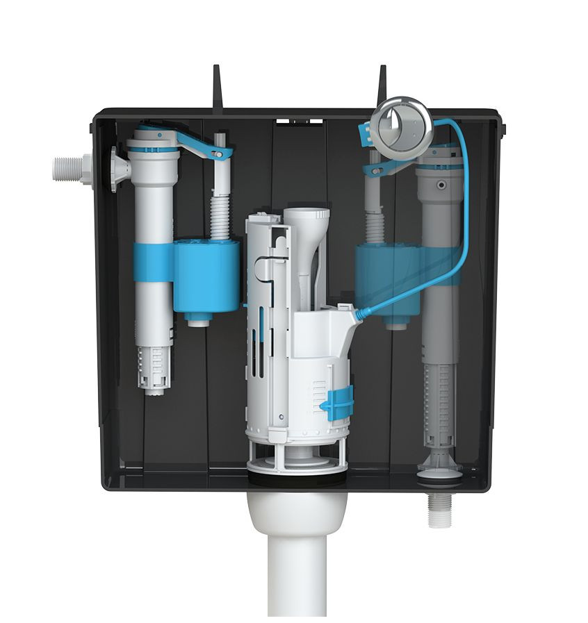 Skylo Universal Concealed Toilet Cistern - Side OR Bottom Entry - WRAS ...