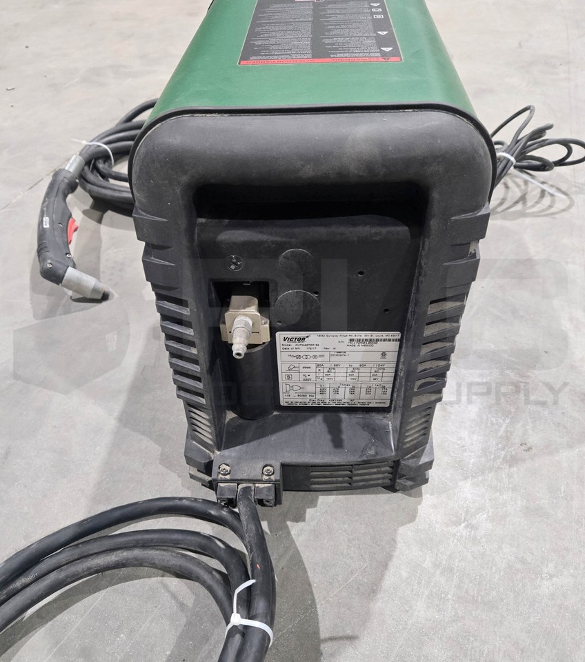 VICTOR CUTMASTER 52 PLASMA CUTTER 60A 460V REV: AI | eBay