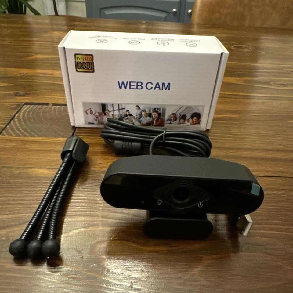 1080P HD Webcam with Microphone USB Streaming Web Camera for PC ...