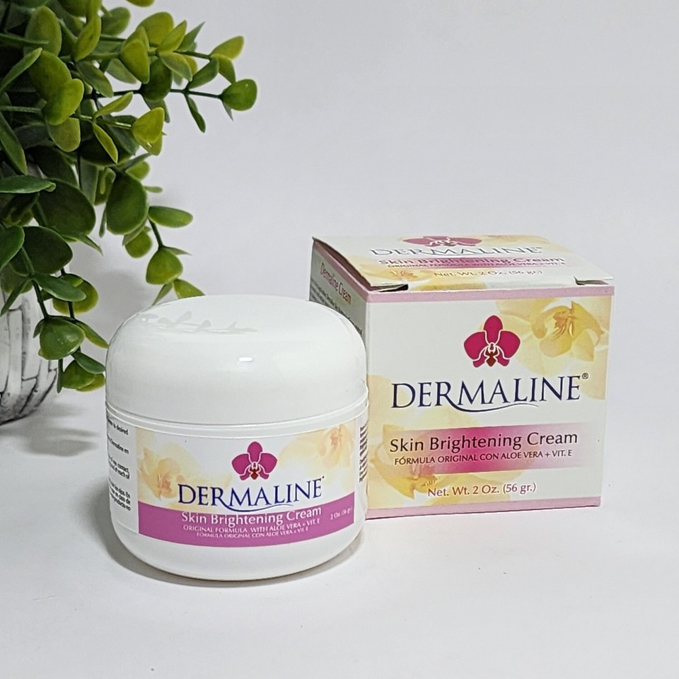 Dermaline Skin Brightening Cream with Aloe & Vitamin E Crema ...