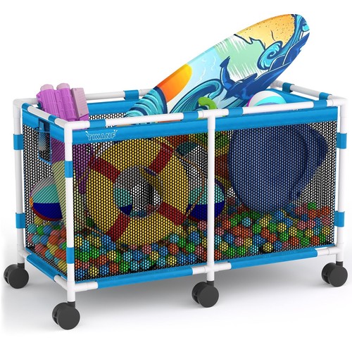 Pool Storage Bin - 235 Gallon 69" L Extra Large Pool Float Storage ...