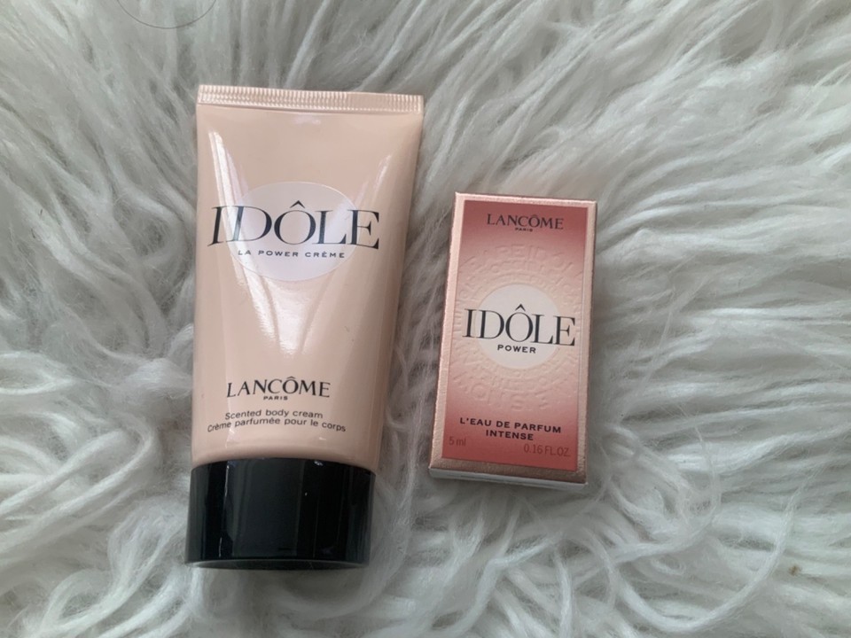 Lancome Paris Idole Power L’ Eau De Parfum Intense 5ml + Idole body ...