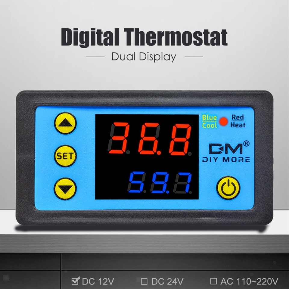 Temp Control Thermostat Digital Temperature Switch Controller ...