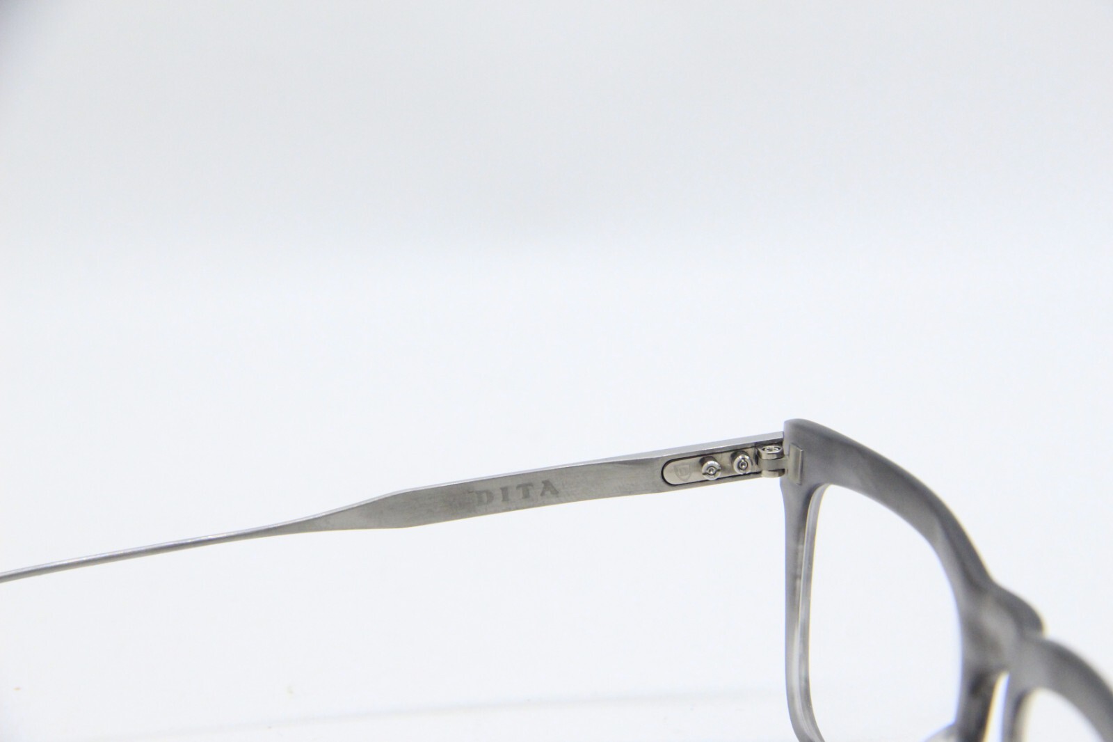 NEW DITA DTX-130-53-03 STAKLO GREY SILVER AUTHENTIC EYEGLASSES 53-18 | eBay