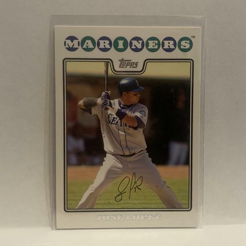 #303 Jose Lopez Seattle Mariners 2008 Topps Baseball Card HM | eBay