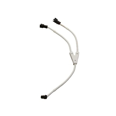 2-Pin Snap Splitter 1-2 Connector Female/Male Y-Cable Cord LED RGB ...