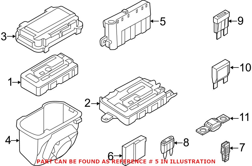 Genuine OEM Junction Block for BMW 61149227752 | eBay