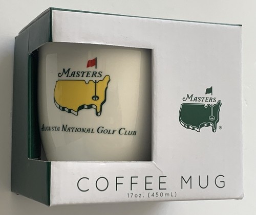Masters golf Coffee Mug white augusta national 2023 pga gift new | eBay