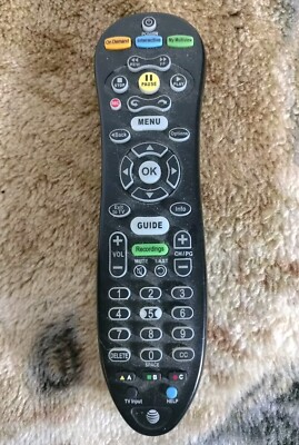 AT&T U-Verse S30-S1B Programmable IR Universal Remote Control | eBay