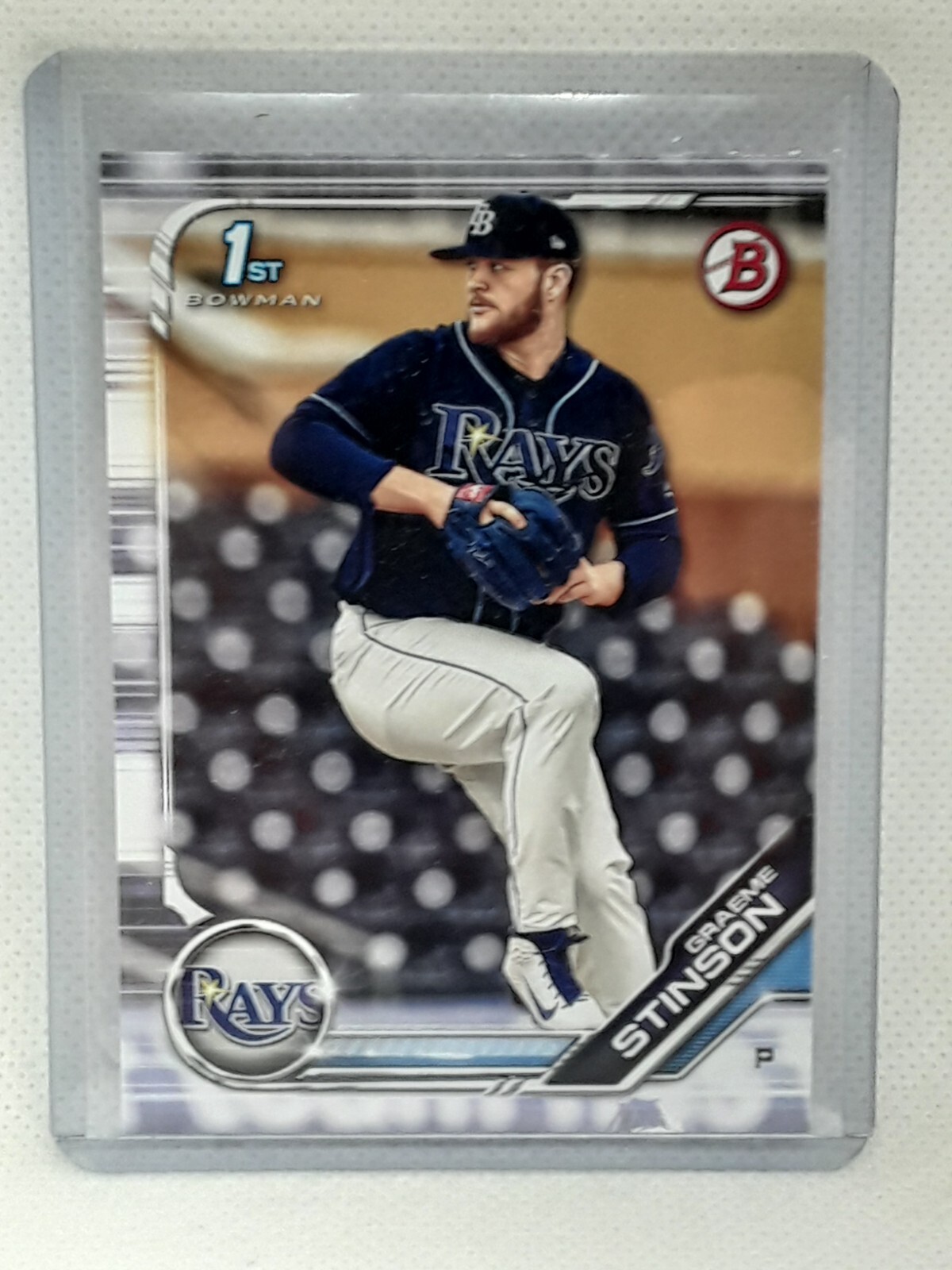 Graeme Stinson 2019 Bowman Draft Baseball - 1st #BD-116 - Tampa Bay ...