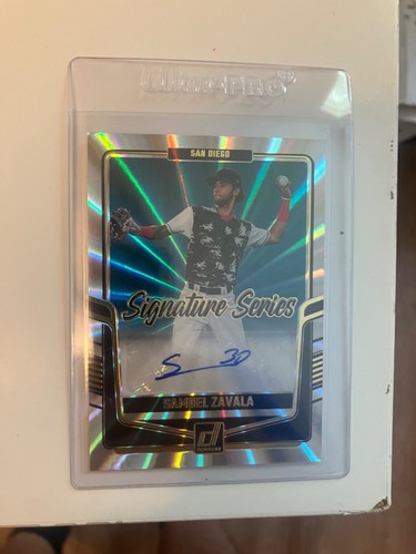 2024 Donruss Samuel Zavala Signature Series Auto Mint!! | eBay