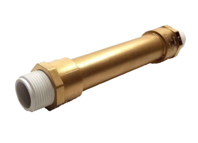 Water Meter Idler/Spacer Tube for FULL 3/4" Size Meter PVC, 9" long, w ...