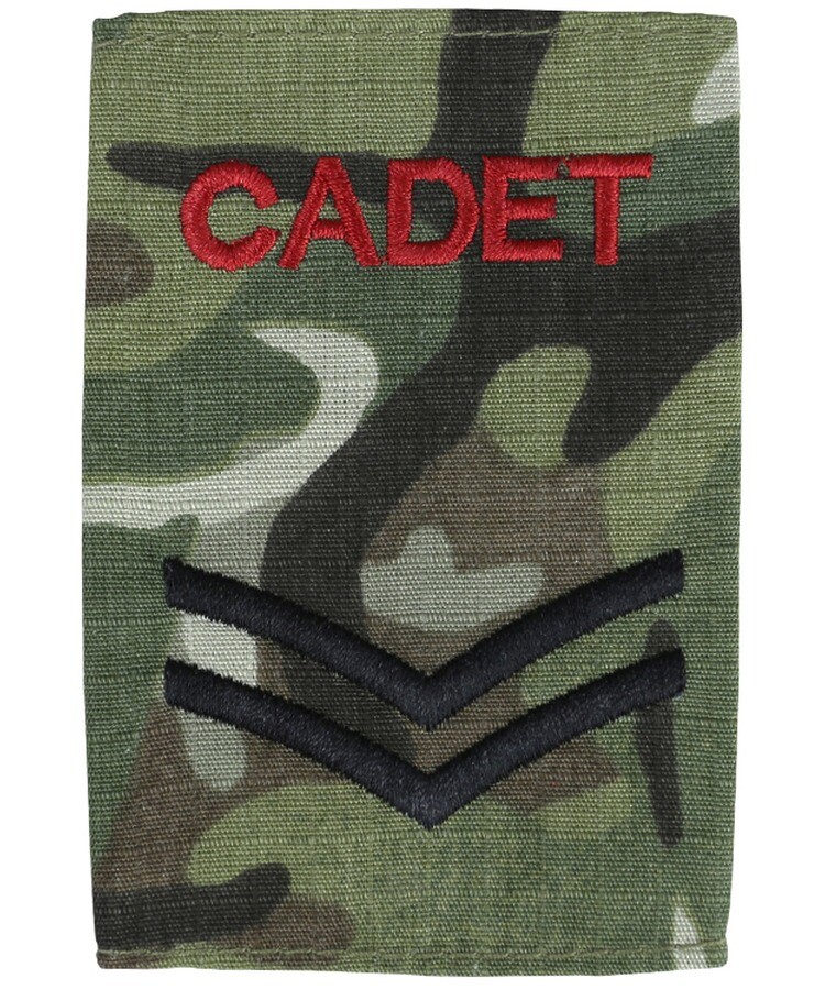 CADET RANK SLIDES BTP ACF CCF MTP MULTICAM ARMY MILITARY FORCE MULTI ...