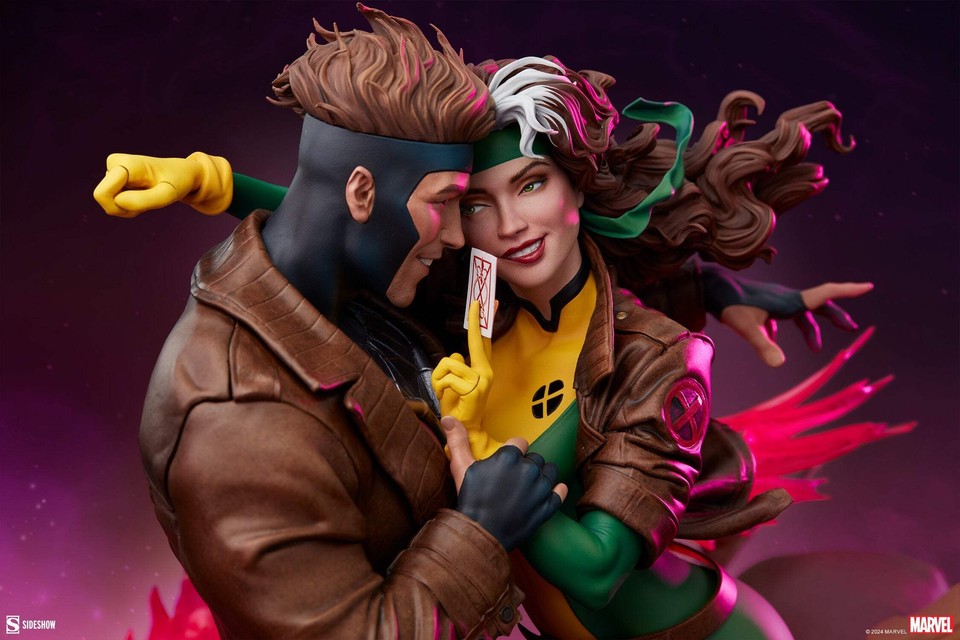 SIDESHOW Marvel Comics X-Men Rogue & Gambit Statue Figure NEW SEALED | eBay