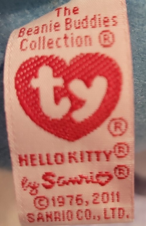 HELLO KITTY - TY BEANIE BUDDIES COLLECTION BY SAMRIO - 9 INCHES - EXC ...