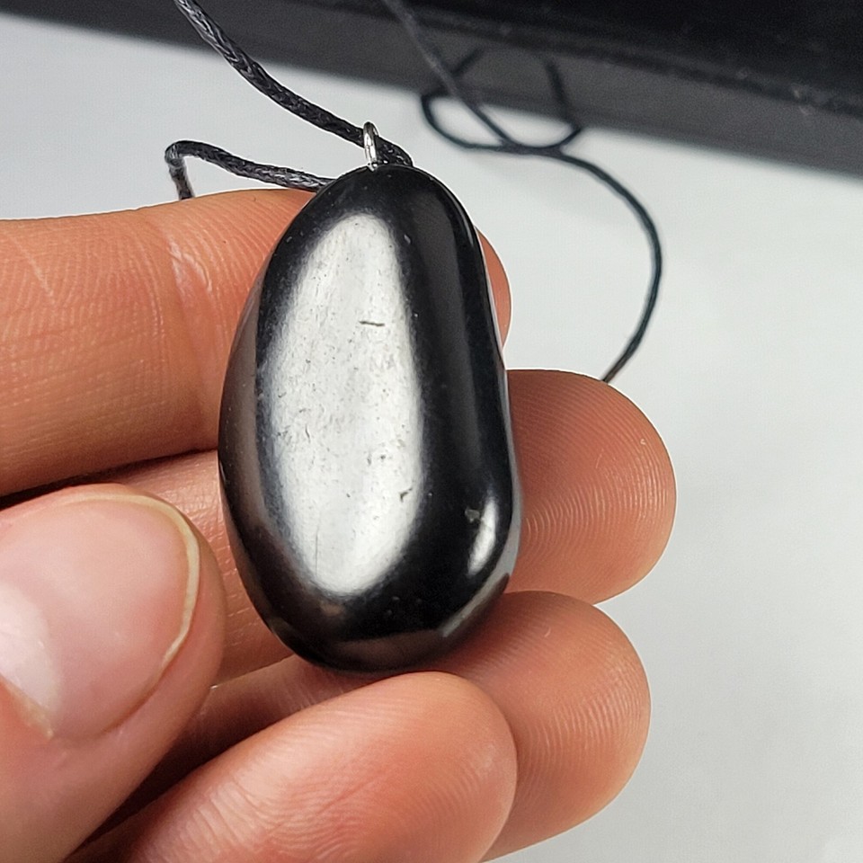 Shungite World Shungite Pendant Tumbled - Medium | eBay