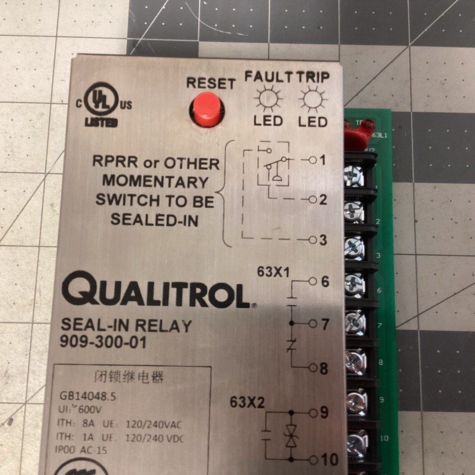 Qualitrol Seal-In Relay 909-300-01 (LPW2N) | eBay