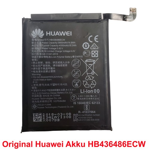 Original Huawei Batterie HB436486ECW Pour P20 Pro Utilisé | eBay