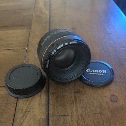 Canon EF 50mm F1.4 USM ULTRASONIC Prime Lens from Japan [Mint ...