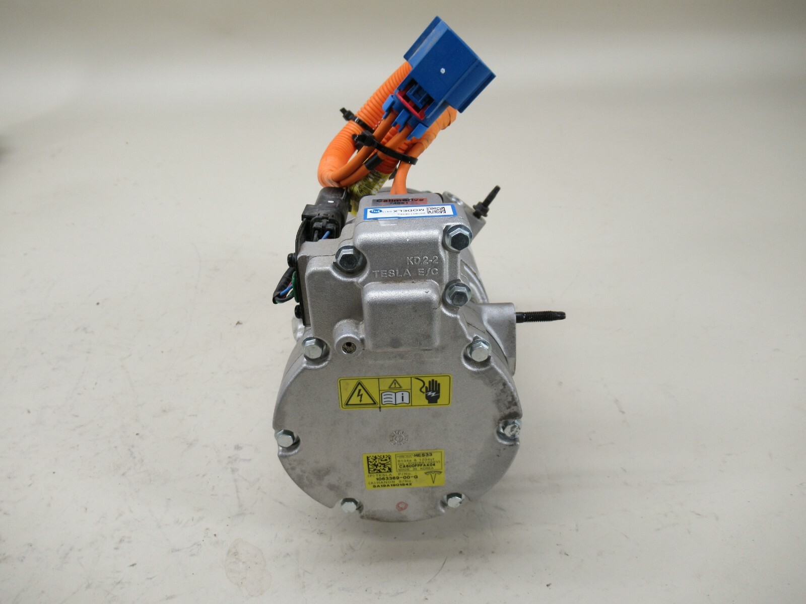 Tesla Model S Electric HVAC AC Compressor 1063369-00-G | eBay