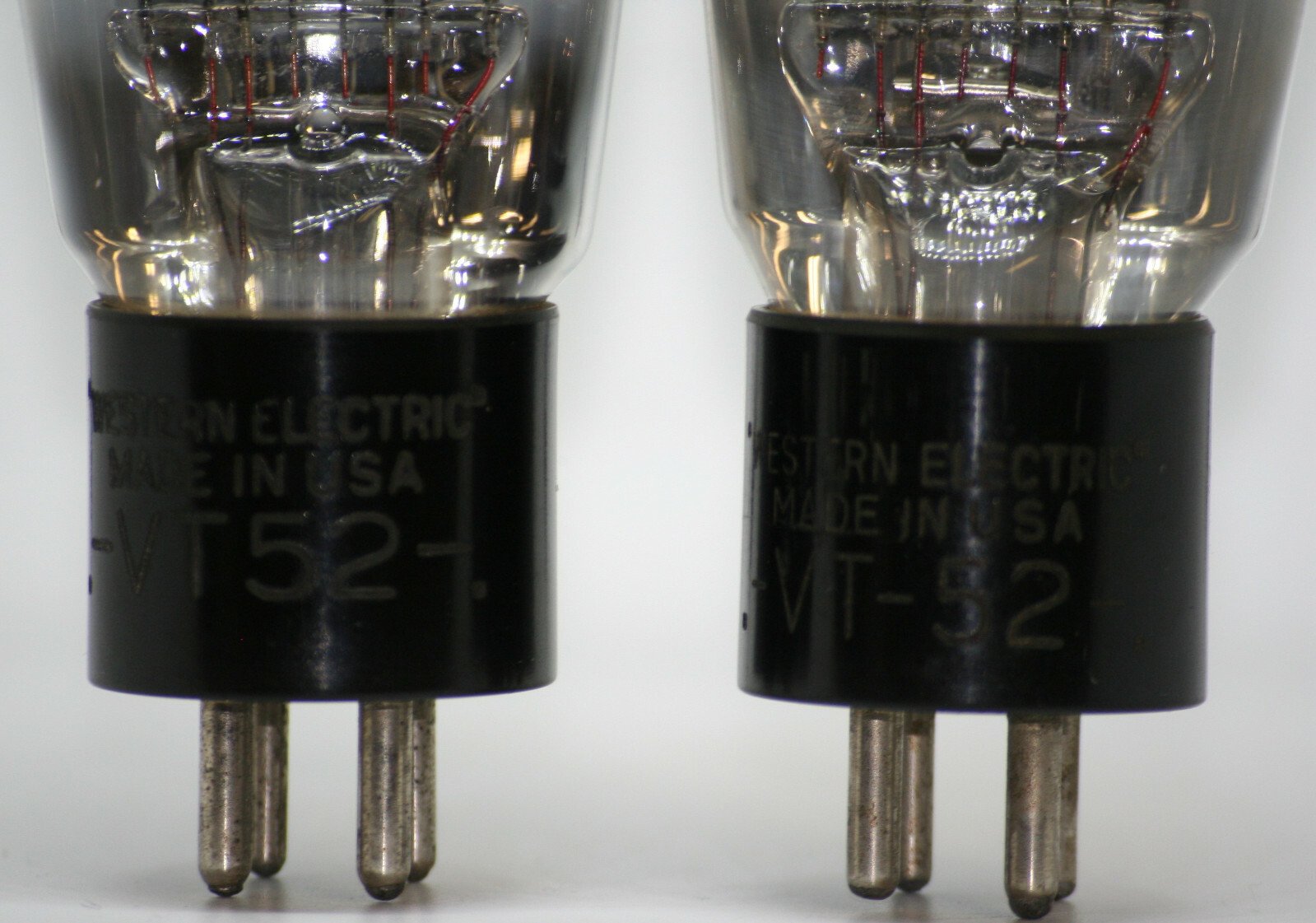 vt52 tube western electric pair 45 50 2a3 special type 10 y ux210 211 ...