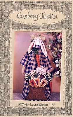 Cranberry Junction Sewing Craft Doll Pattern # 9742 "Laurel Bloom" 16 ...