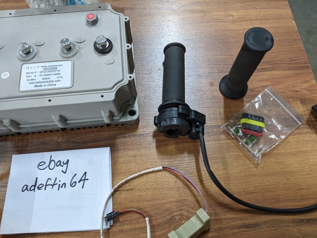 Motenergy ME1616 PMAC Brushless Motor EV Car Kit Sevcon Controller Dc ...