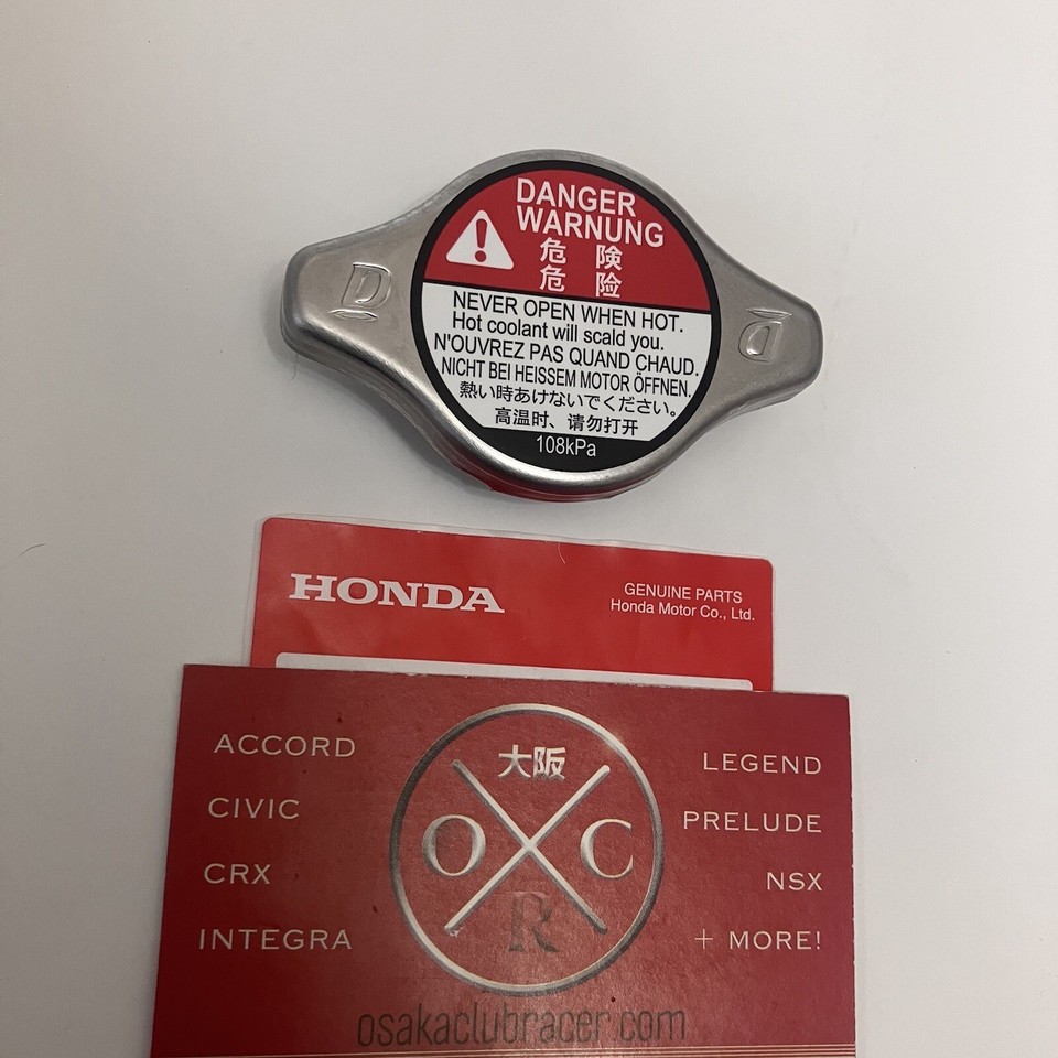 Genuine OEM Acura Radiator Cap 19045RAA003 05-08 09-14 TSX 07-12 13-18 ...