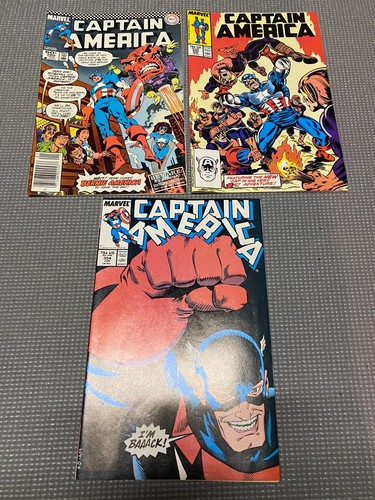CAPTAIN AMERICA #289, 335 and 354 (1984, 1985, 1989), Marvel Comics ...