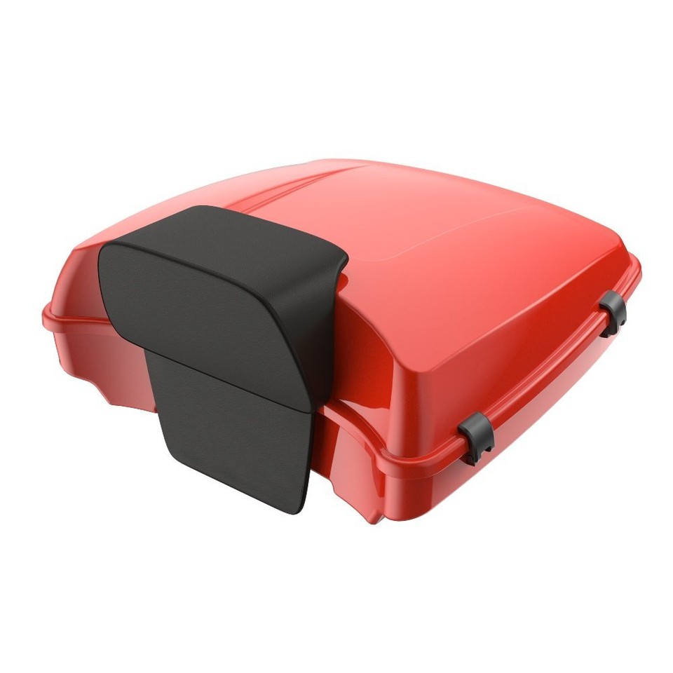 Laguna Orange Razor Tour Pak Pack Trunk For Harley Street Road Glide 97 ...