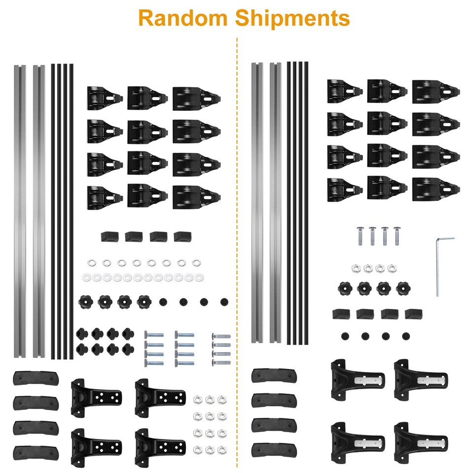 2PCS 48" Car Roof Rack Cross Bar Cargo Carrier Aluminum For Ford Fusion ...