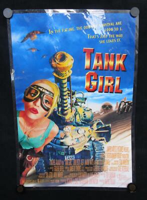Tank Girl 1995 Movie Poster Mint- 20