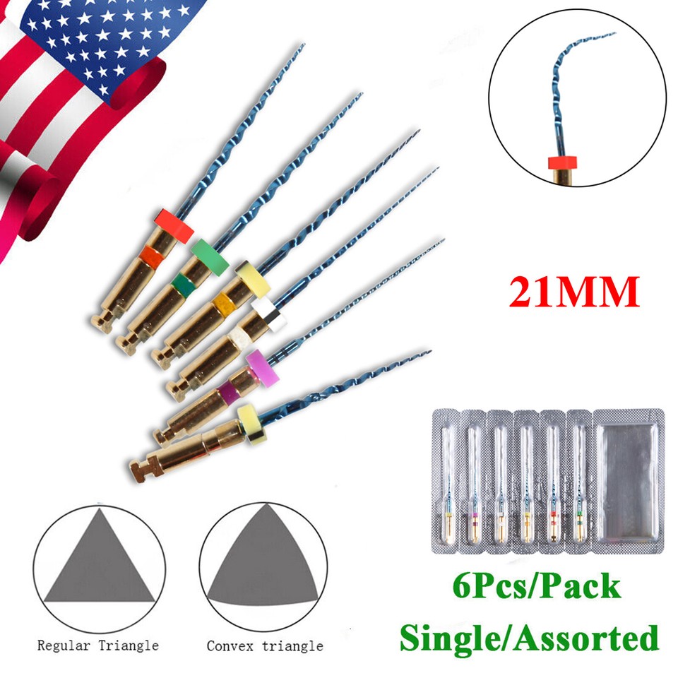Dental Reciprocating LED Endo Motor Root Canal / 6Pcs Niti Files / 1:1 ...