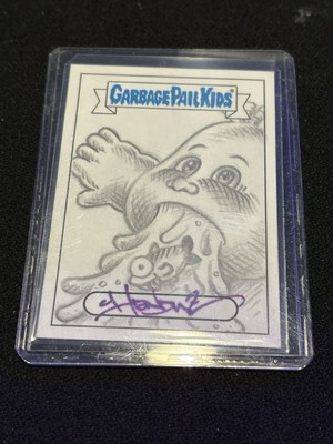 GPK Bookworms Chenduz Sketch Card!!! Garbage pail kids 1/1 | eBay