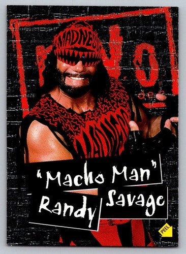 1998 Topps WCW/nWo #S3 Macho Man Randy Savage Stickers | eBay
