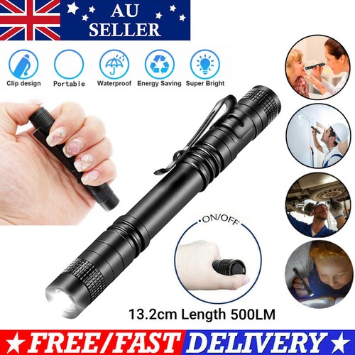 500LM High Power Mini UV Ultra Violet LED Flashlight Inspection Lamp ...