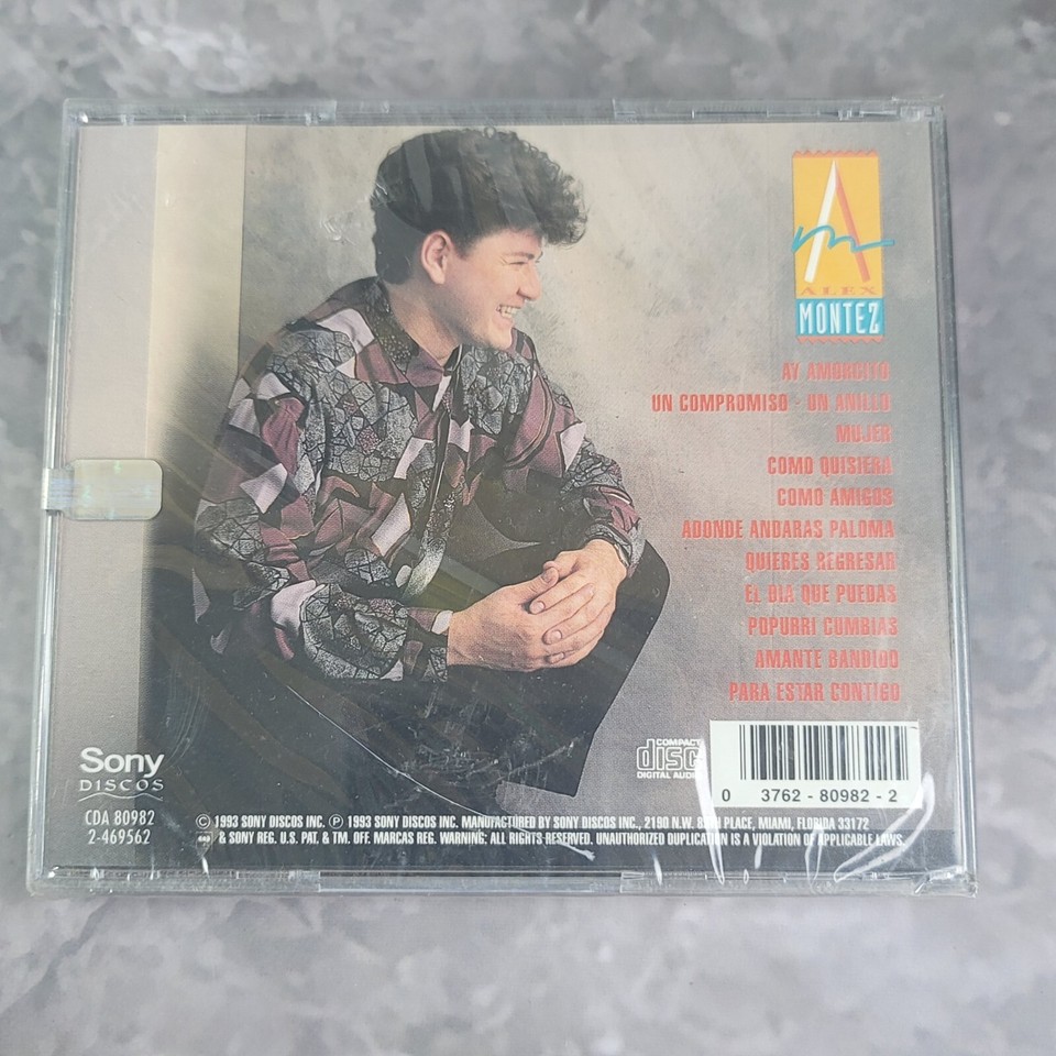Alex Montez 1993 Sony Music Latin CD New Sealed - SPANISH 37628098225| eBay